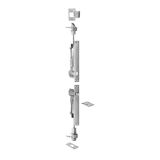 Rockwood 2845 Combination Flush Bolt Set For Metal Doors