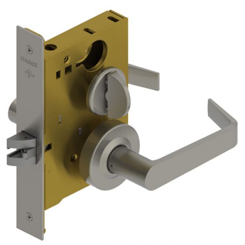 Hager 3840S Privacy Mortise Lock with Sectional Trim, WTN (Withnell)